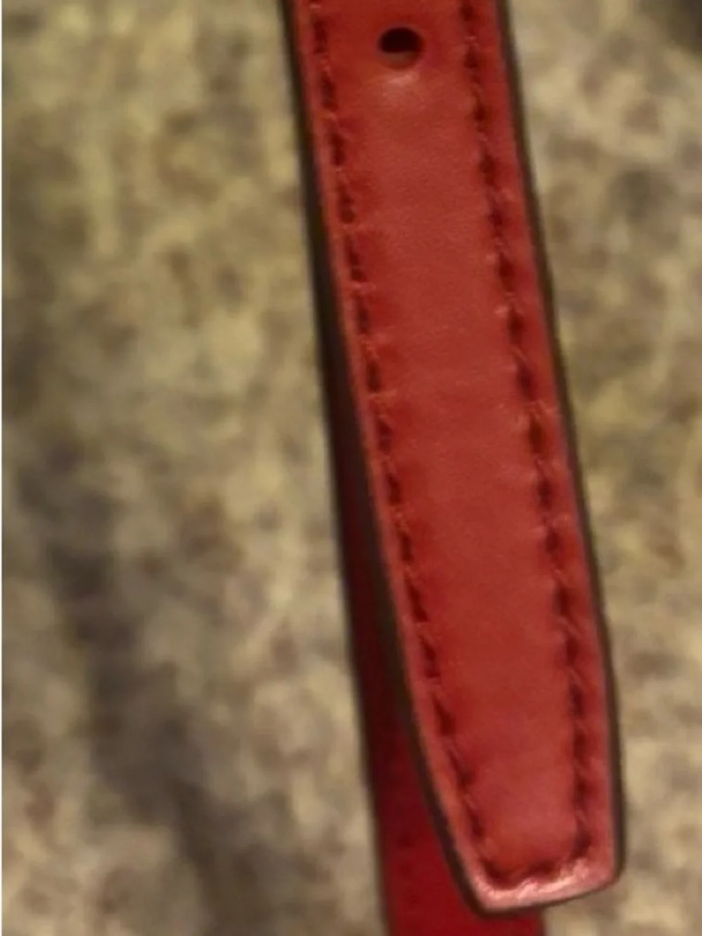 Michael Kors | Bags | Michael Kors Red Pebbled Leather Crossbody With ...